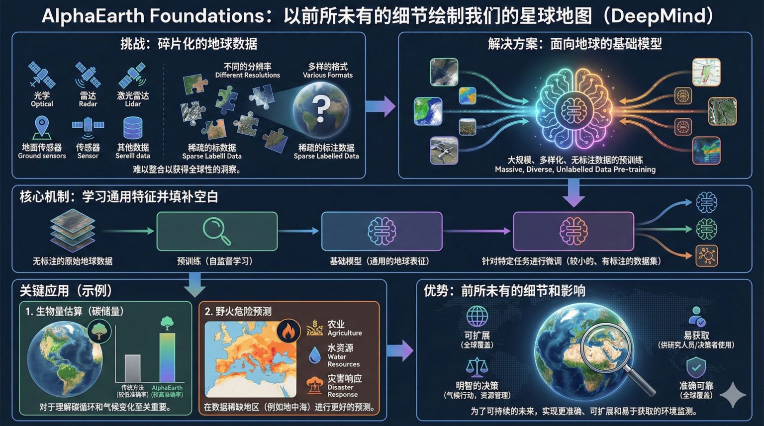 地球基础模型AlphaEarth Foundations (AEF) – 思空，简观